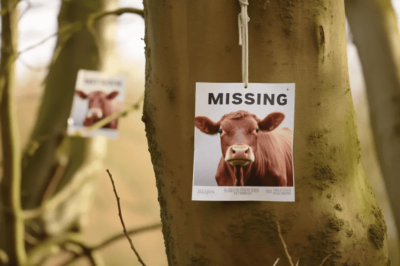 Farmer Finds Missing Cow After 8 Months – When He Gets Closer, He Turns ...